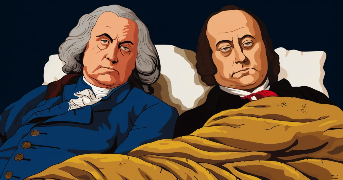 The Love Hate Relationship of John Adam & Benjamin Franklin